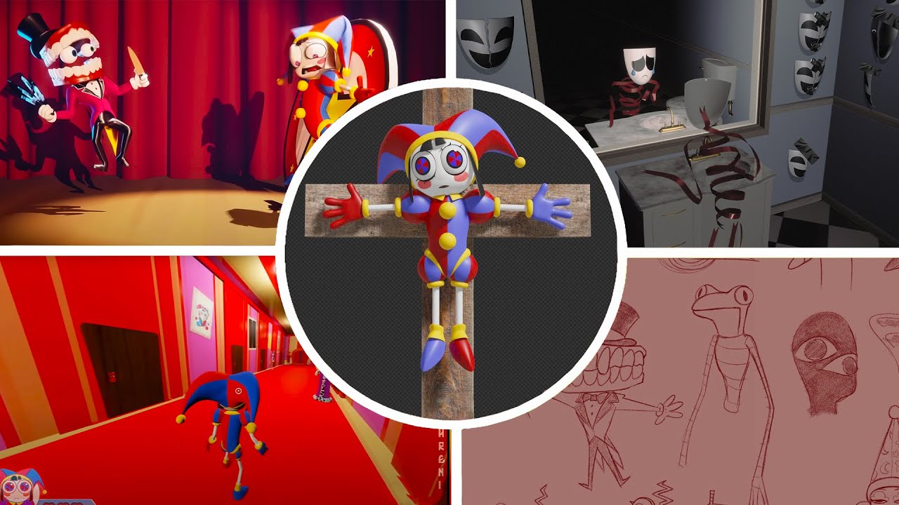 ALL DELETED SCENES - THE AMAZING DIGITAL CIRCUS - YouTube