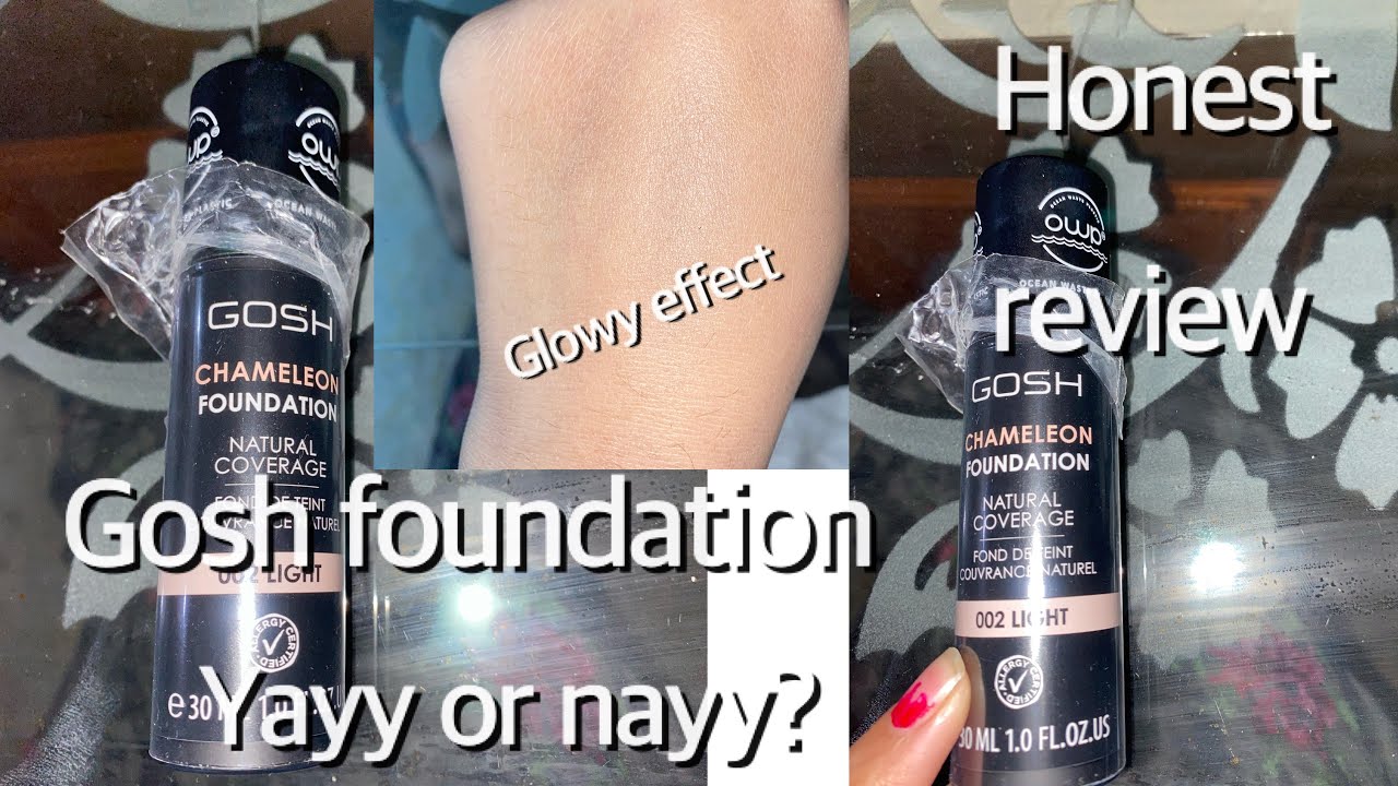 Gosh foundation | testing gosh makeup | first impression gosh ...