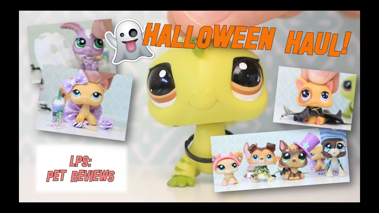 LPS: Halloween Haul! Supplies + Outfits + New Pet #255! - YouTube