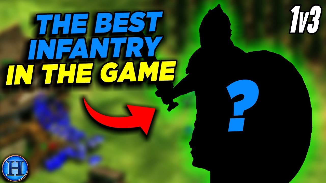 Is This the Best Infantry In the Game? | 1v3 AoE2 - YouTube