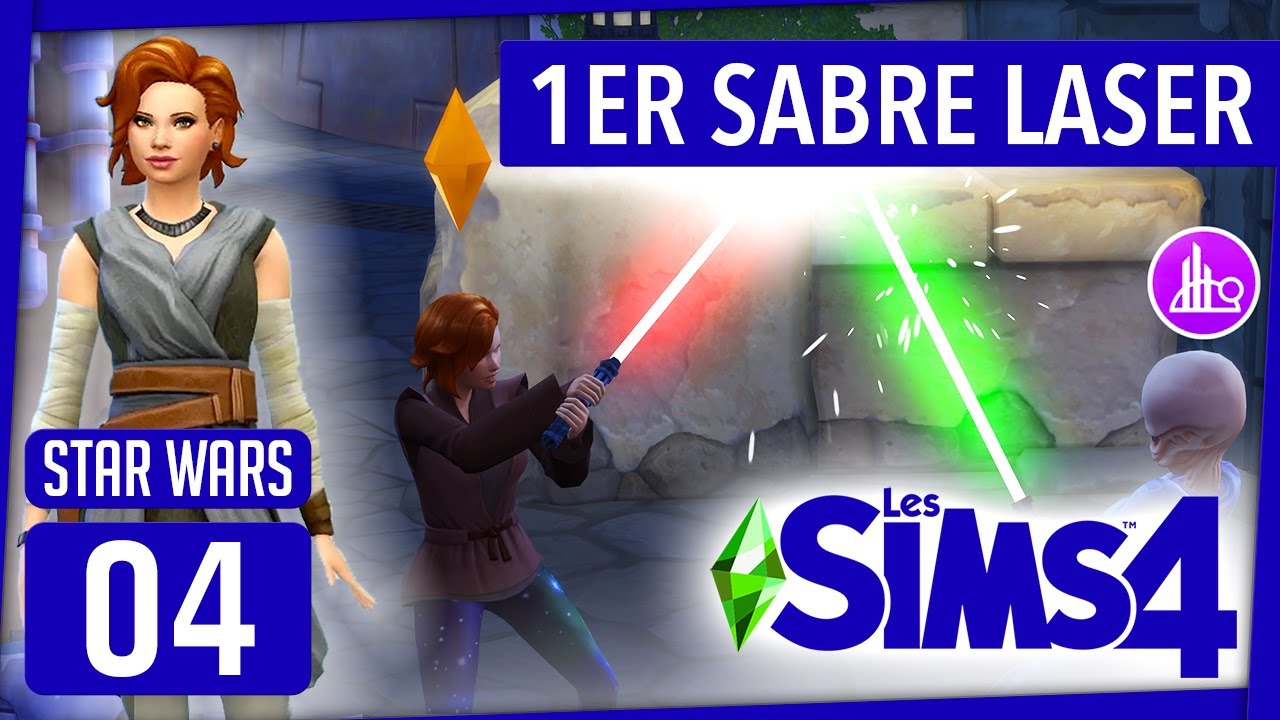 Mon 1er sabre laser - Ep.4 - Star Wars: Voyage sur Batuu Les Sims 4 FR ...