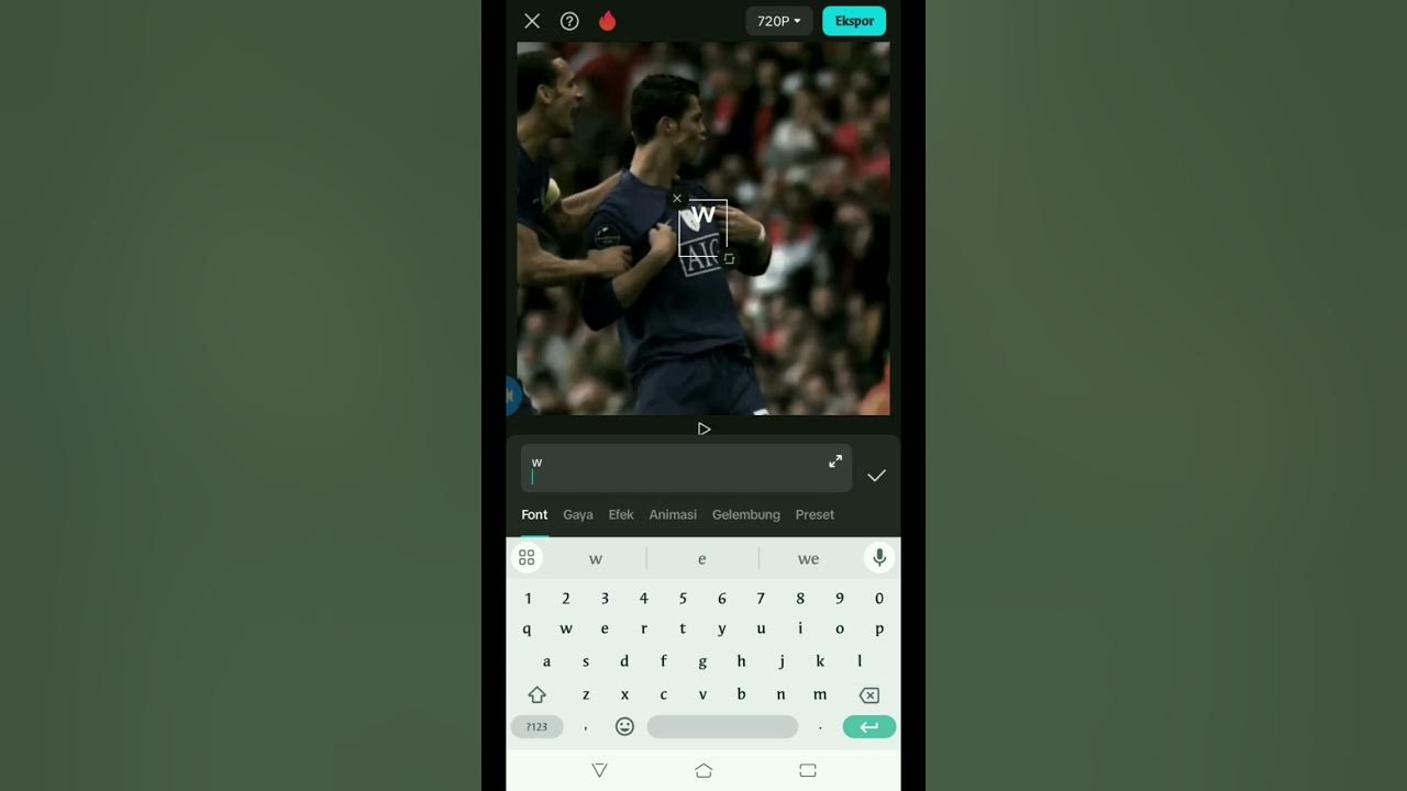 cara membuat running text di capcut - YouTube