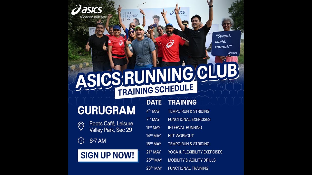 Functional Exercises With ASICS Running Club (ARC) (7th MAY 2024) - YouTube