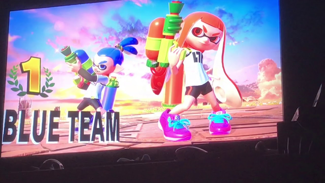 Super Smash Bros Versus #6: Mario Bros vs Inklings - YouTube