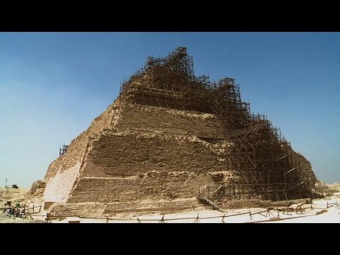 Egypt denies claims oldest pyramid damaged in restoration - YouTube