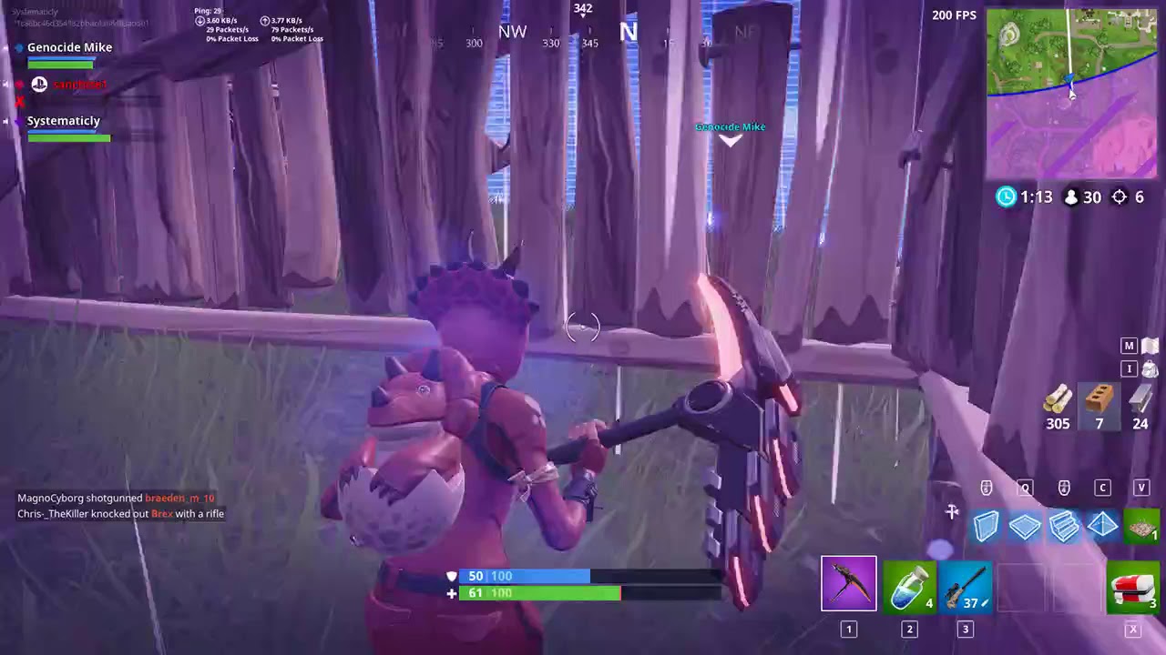 Highlight: Fortnite intense gameplay - YouTube
