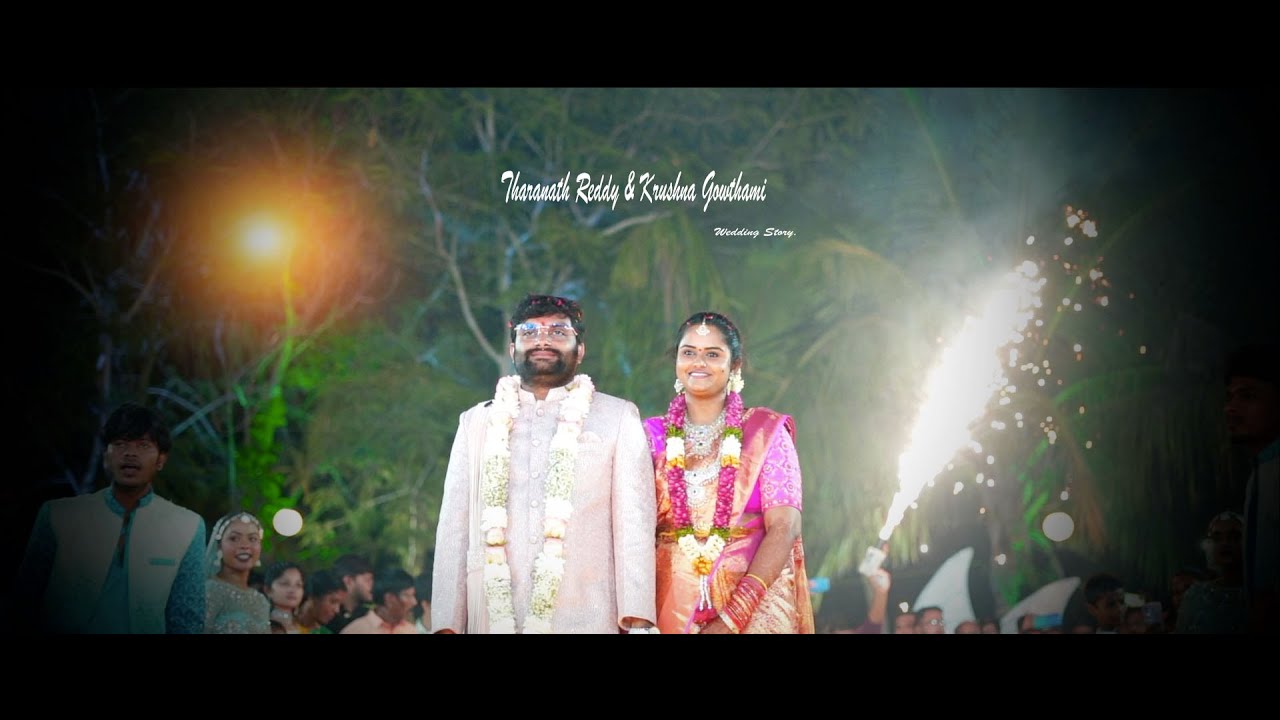 Tharanath Reddy & Krushna Gowthami Wedding Highlights - YouTube