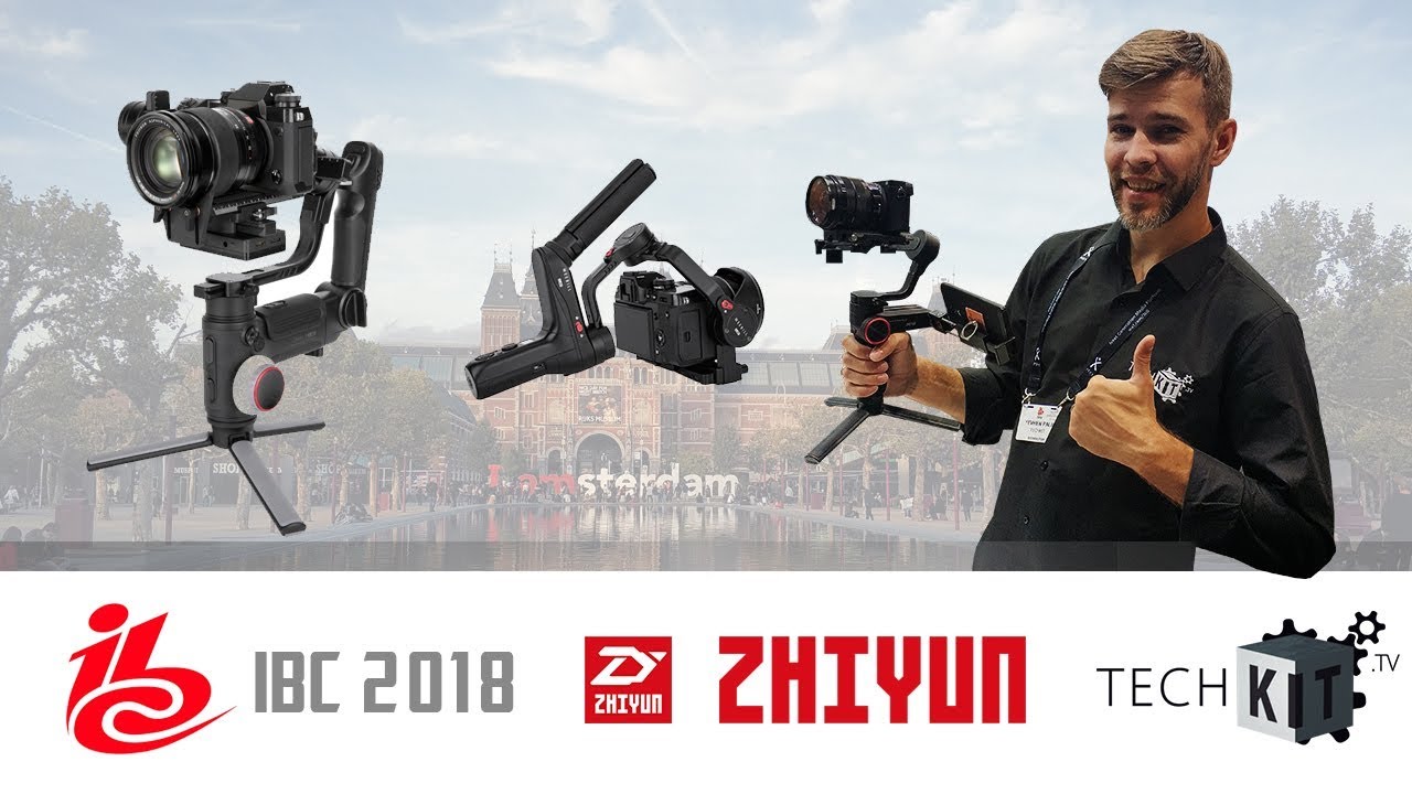 IBC 2018 🎬 Zhiyun Crane 3 Lab, Weebil Lab - концепция стедикамов от ...