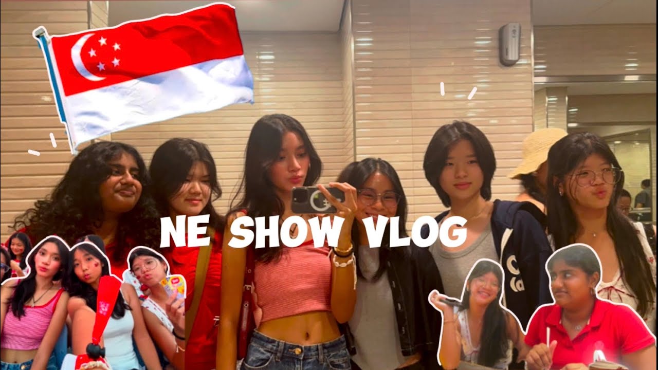 NE SHOW VLOG 🇸🇬 | meeting joseph schooling??.. - YouTube