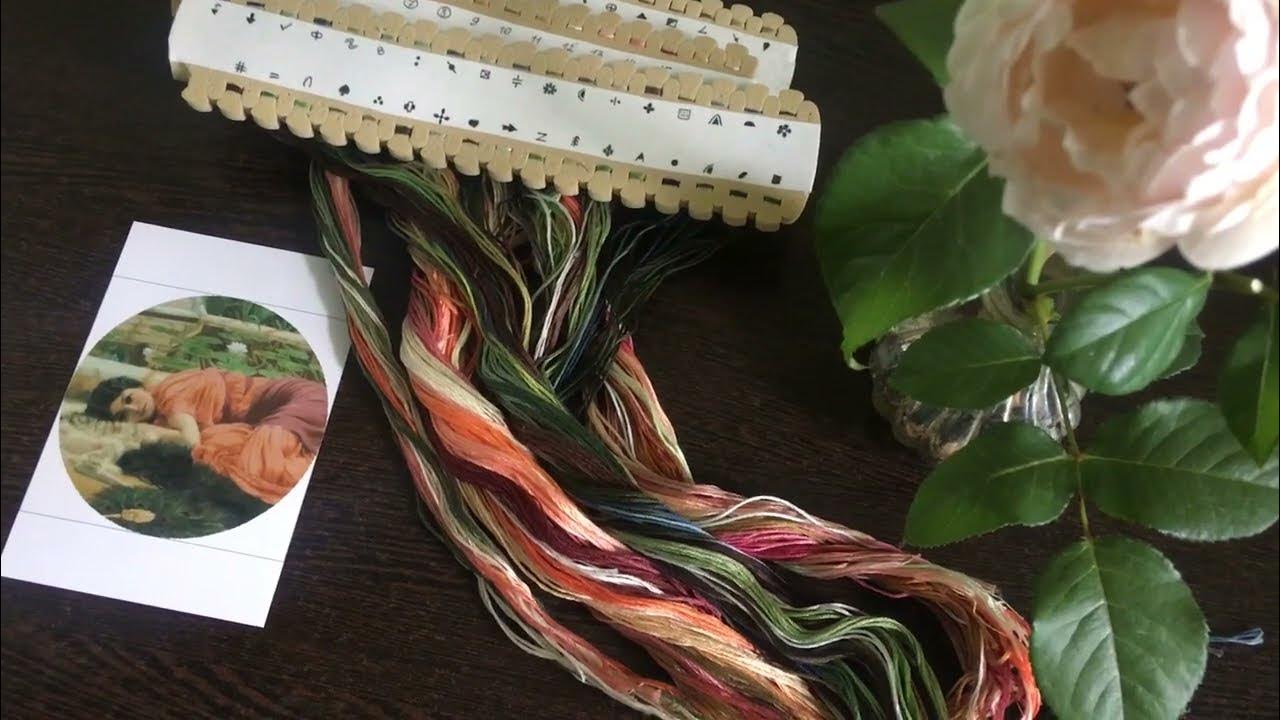 #185. Новый старт многоцветной вышивки крестом от Эстэ. 3 ряда готово ...