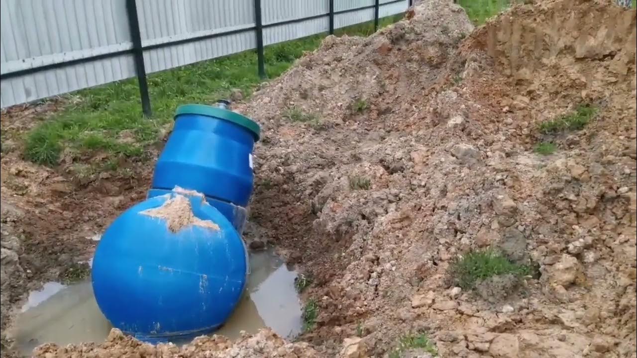 Установка септика дочиста профи 4 пр; бонус - пример следствия не ...