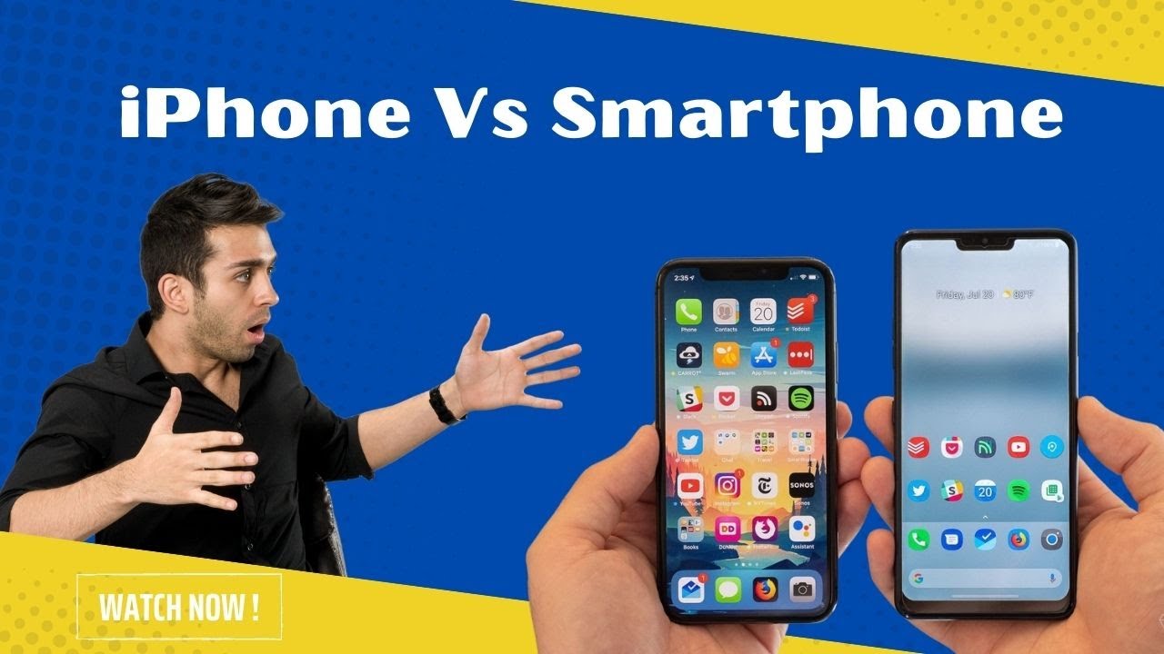 The Difference Between iPhone and Smartphone | CF Tech - YouTube