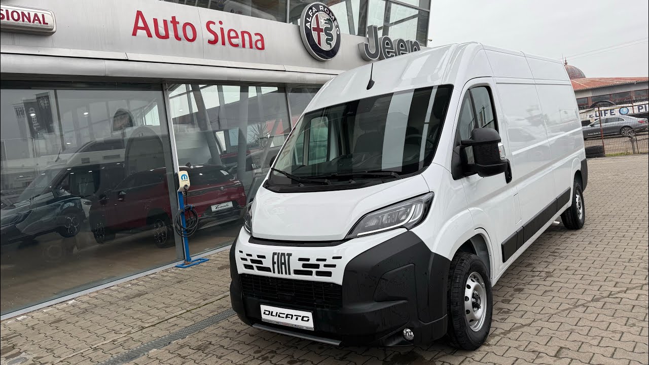 Fiat 290 Ducato FaceLift 2025 Van L4H2 13mc LED Cul. 549 Ducato White ...