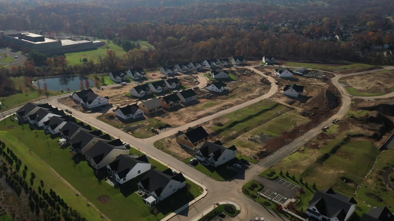 Enclave at The Promenade in Dresher, PA Aerial Community Tour | Toll ...