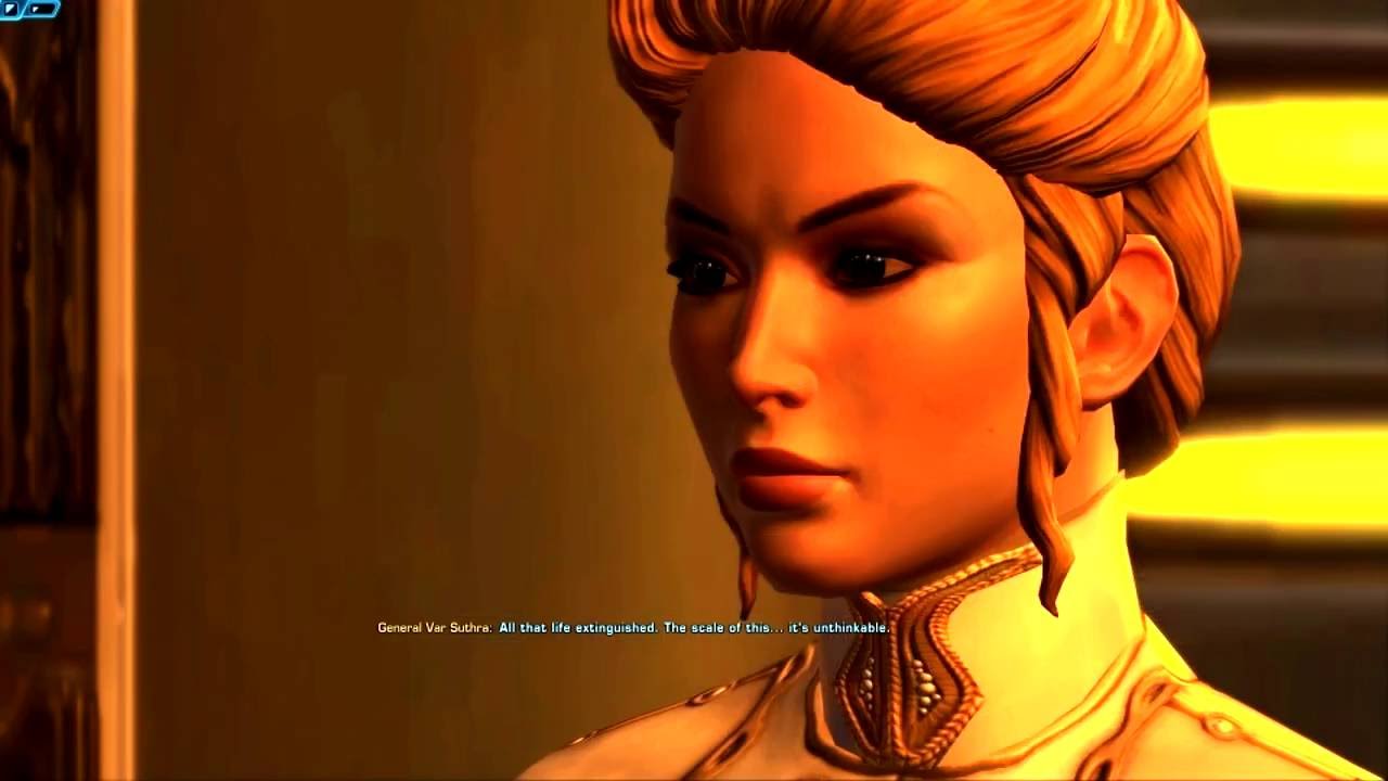 SWTOR - Human - Jedi Knight - Male - Dark Side - Part 6 - Alderaan ...