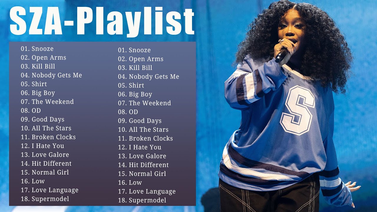 [Playlist] SZA - SOS Full Album with Lyrics - YouTube Music