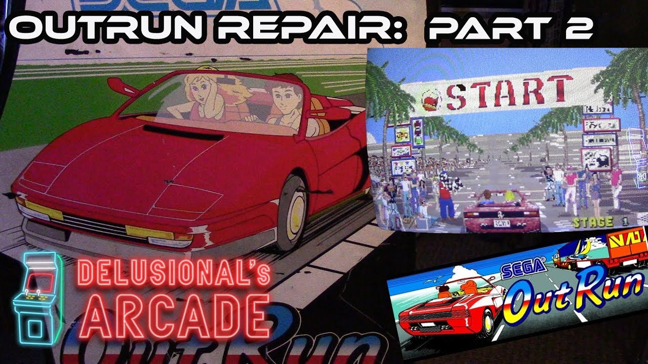 Sega Outrun Arcade Repair [Part 2] - YouTube