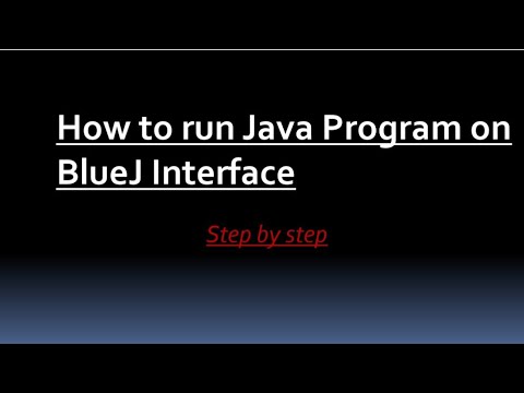 How to run Java program on BlueJ (in hindi)|| Java full Tutorial ...