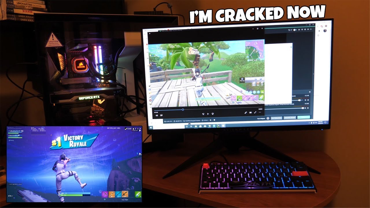 MY PC SETUP TURNED ME INTO THIS (WHITE “SHADOW OPS” SKIN GAMEPLAY ...