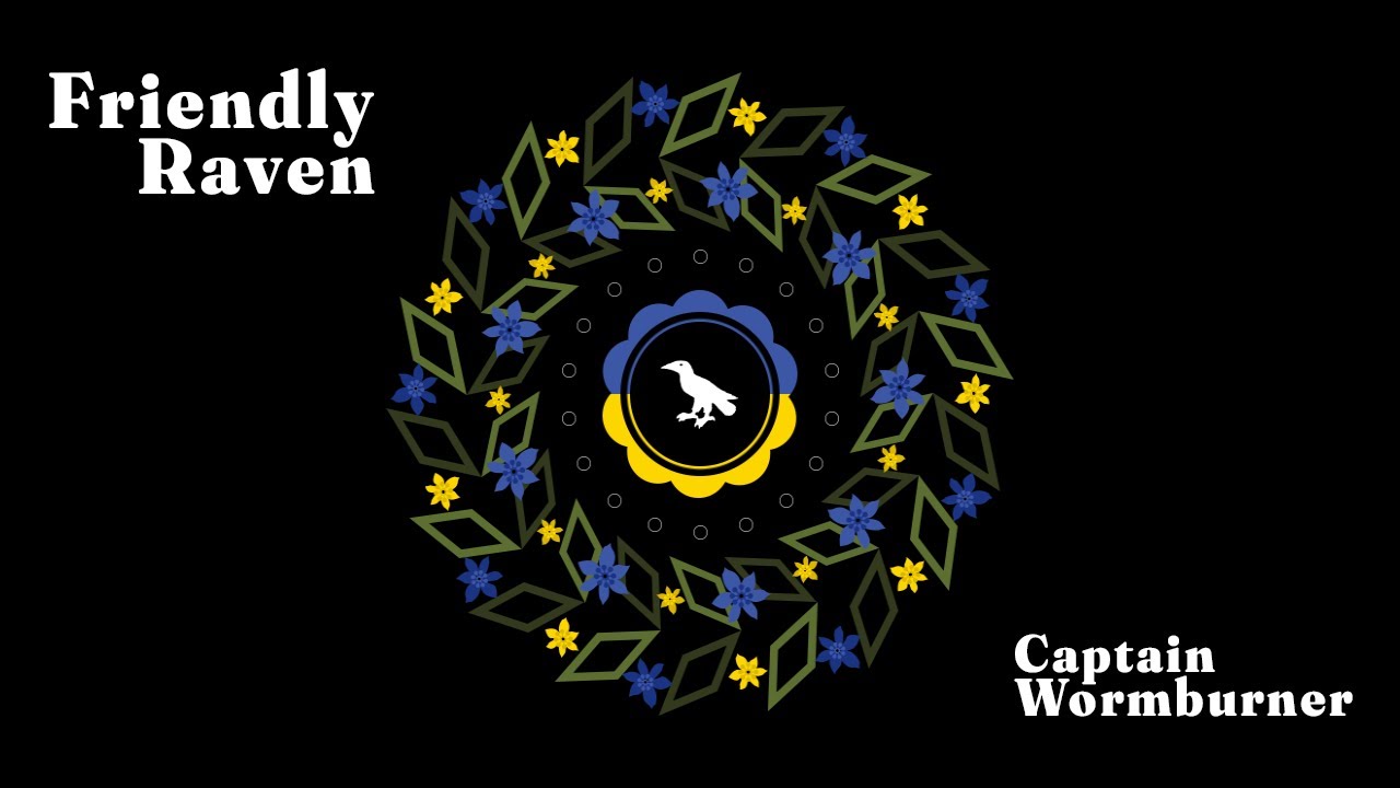 Friendly Raven - Folktronica Electronic Rock - Captain Wormburner - YouTube