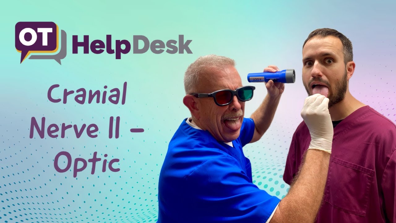 CN II: Optic Nerve Assessment - OT Help Desk - YouTube