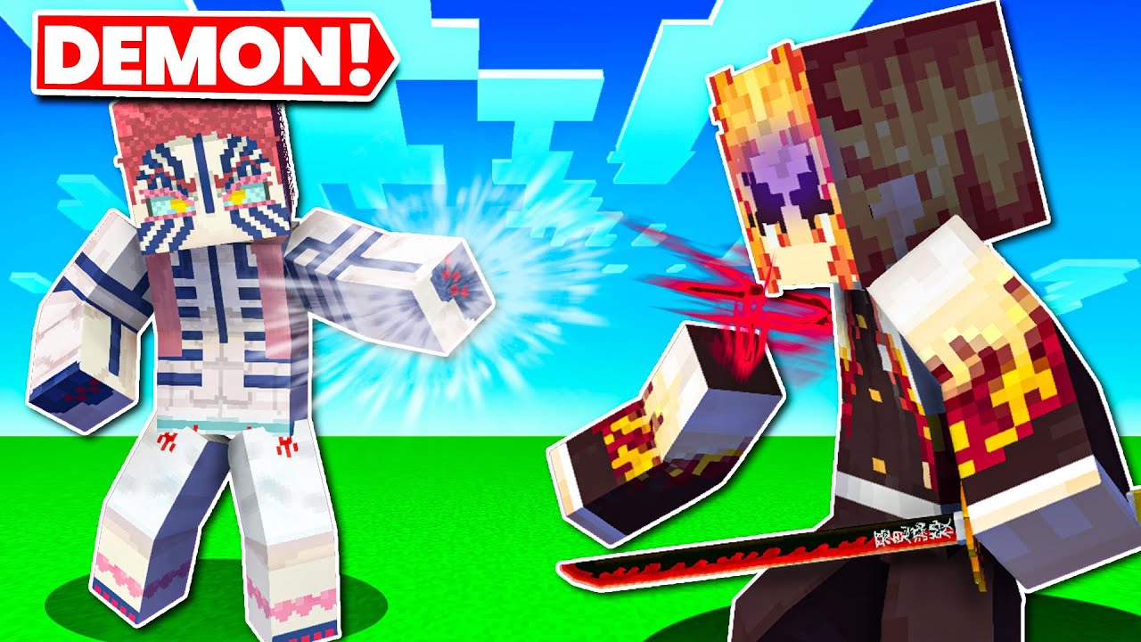 I Became a DEMON in the NEW Demon Slayer SMP (Island Anzhong #5) - YouTube