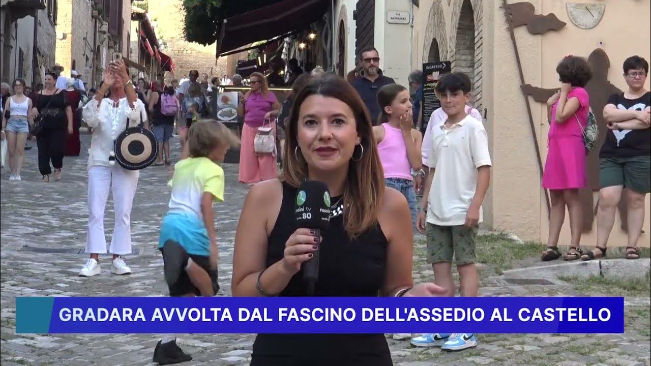 GRADARA AVVOLTA DAL FASCINO DELL' ASSEDIO AL CASTELLO - YouTube