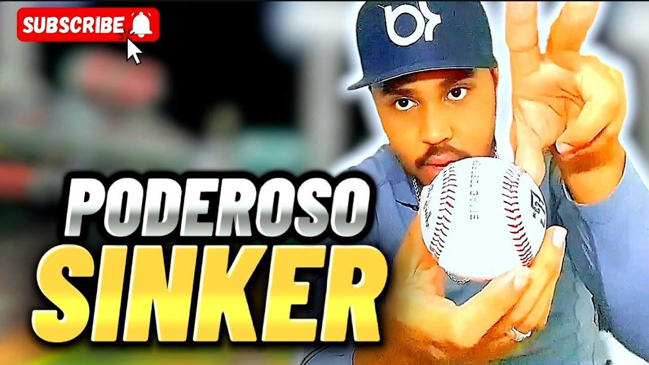 COMO AGARRAR Y LANZAR UN SINKER EN BÉISBOL ( Poderoso Sinker, Nasty ...