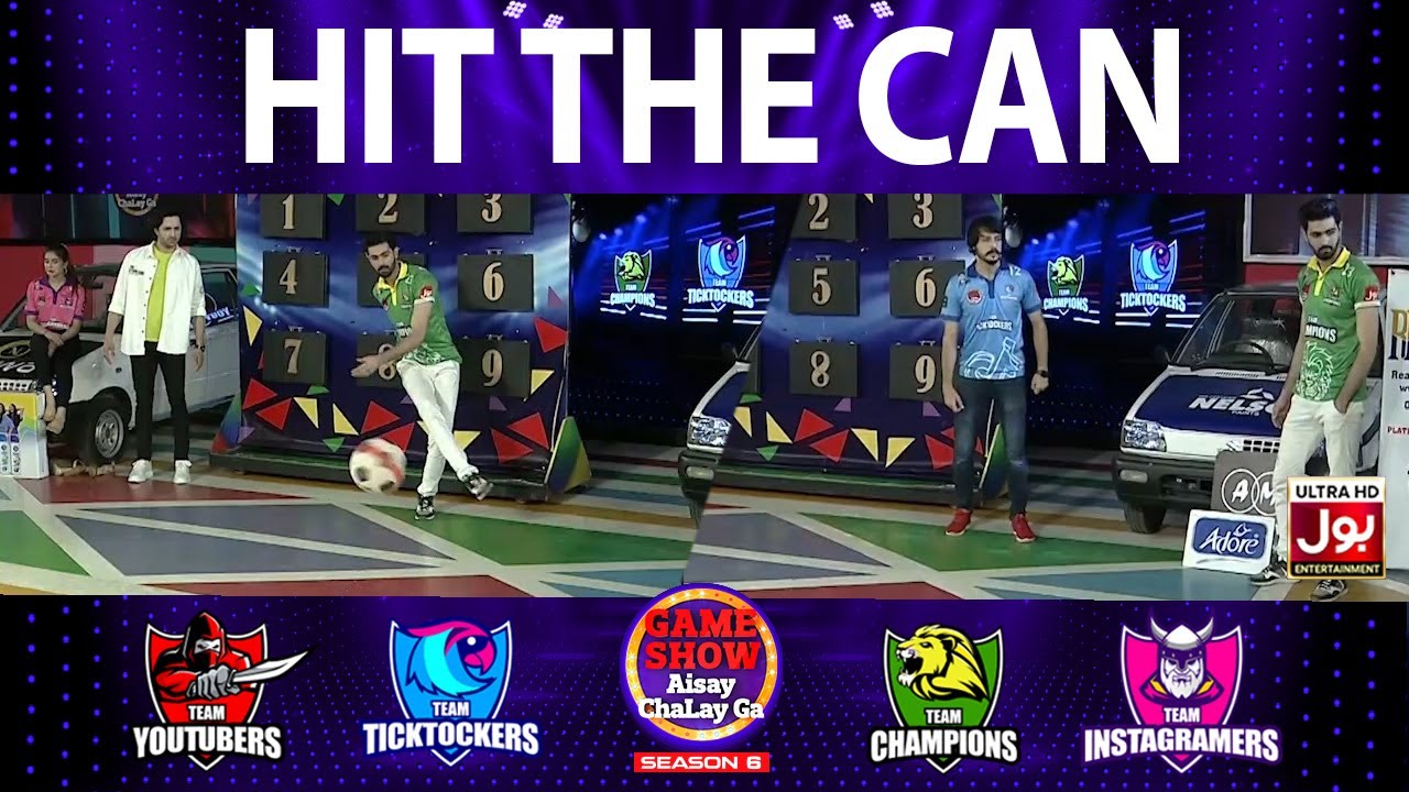 Hit The Can | Game Show Aisay Chalay Ga Season 6 | Danish Taimoor Show ...