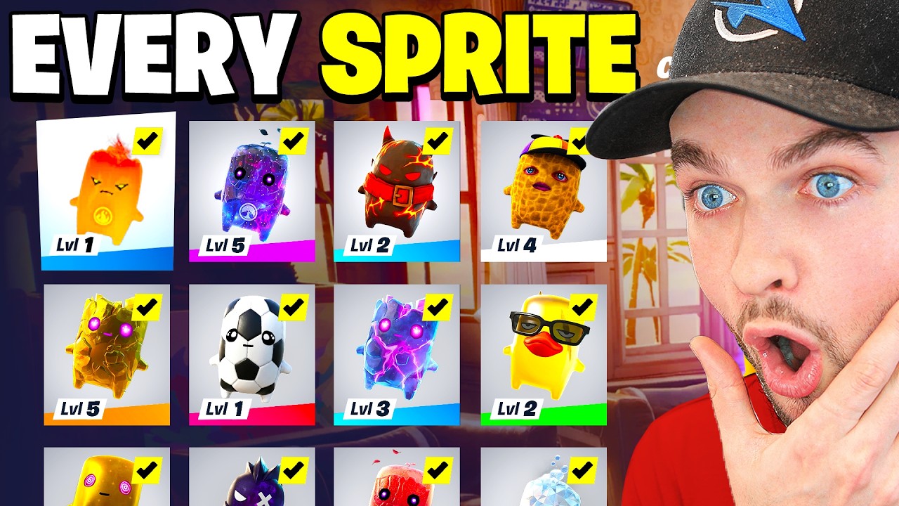 I Found EVERY Sprite in Fortnite! - DailyWatch