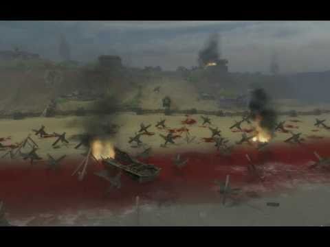 Men of War: Map: Omaha Beach - YouTube
