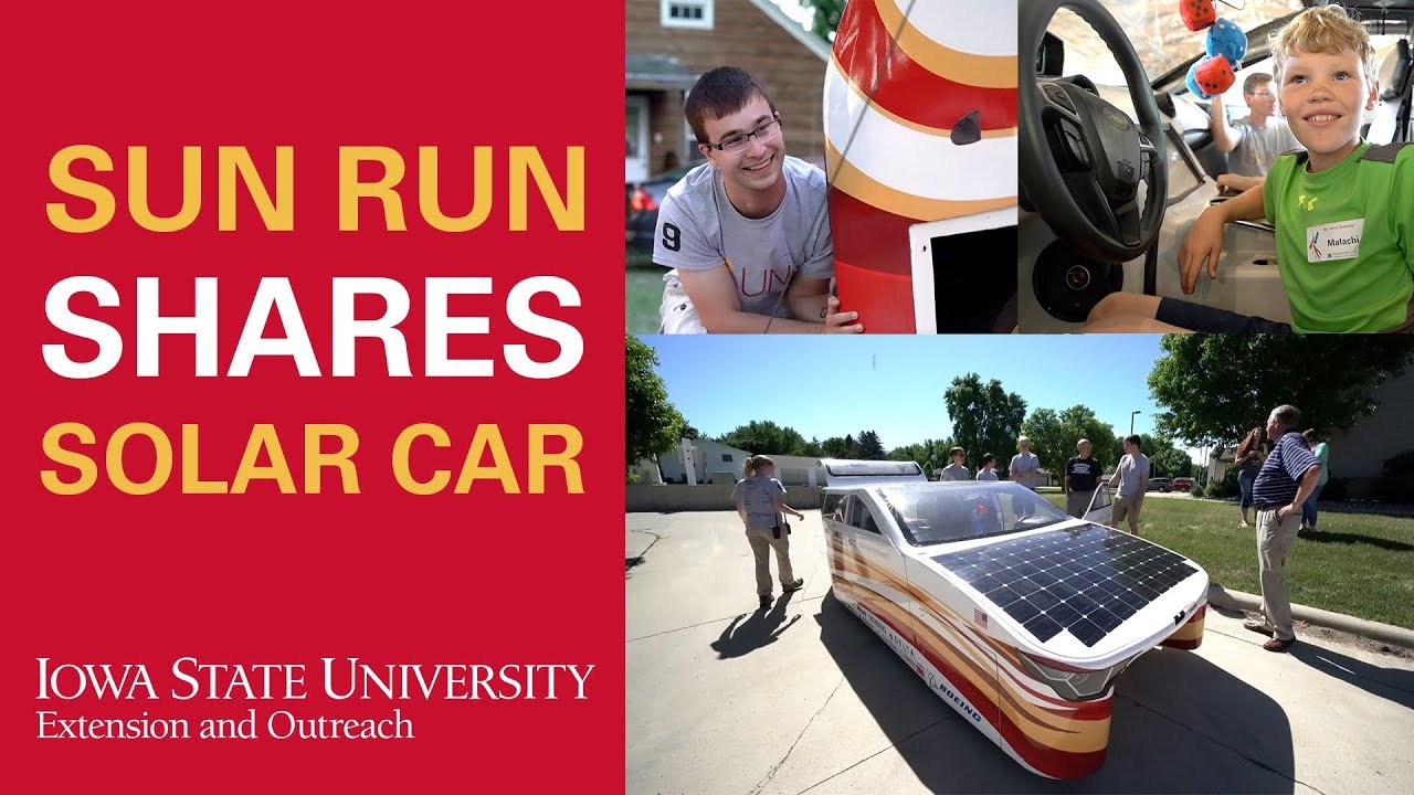 SunRun Shares Solar Car, Science and Fun - YouTube
