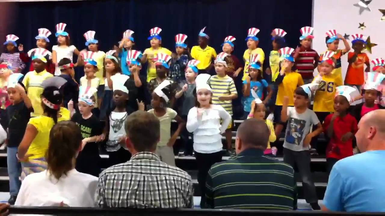 1st Grade Dania Elementary Fall Festival Presentation - YouTube