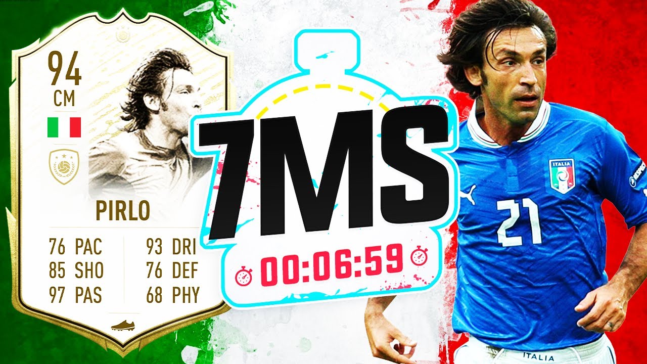 94 PRIME MOMENTS PIRLO 7 MINUTE SQUAD BUILDER VS AJ3!! - FIFA 20 ...