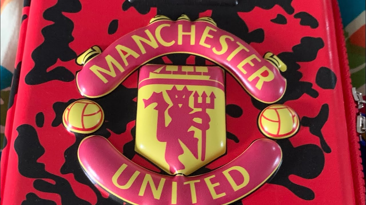 My Manchester United pencil box and I will tell you a secret in the ...