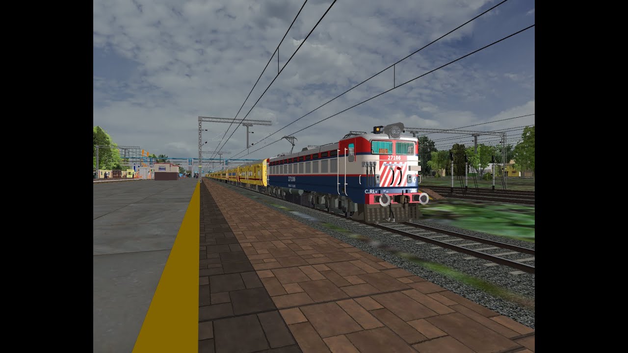 22409 Gaya Anvt Garib Rath Express | TGHR Route | MSTS - YouTube