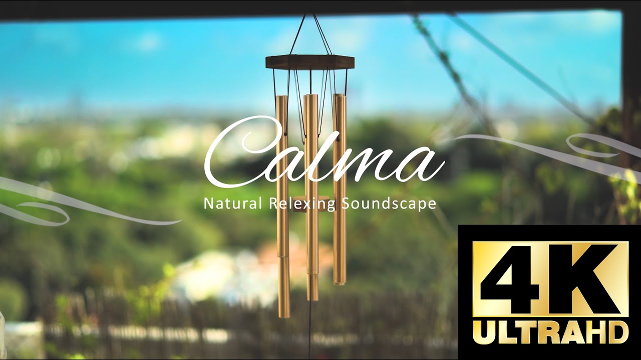 3 Hours of Relaxing Wind Chimes With Healing Music for Sleep ...