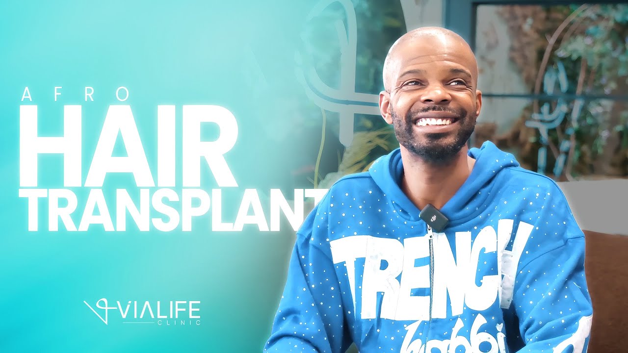 First Day Afro Hair Transplant | Fue | Vialife Clinic - YouTube
