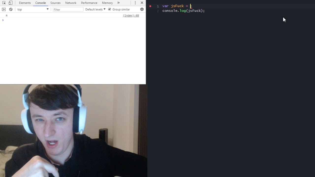 Demystifying JSFuck - Write Javascript with just 6 characters: !+[]() - YouTube