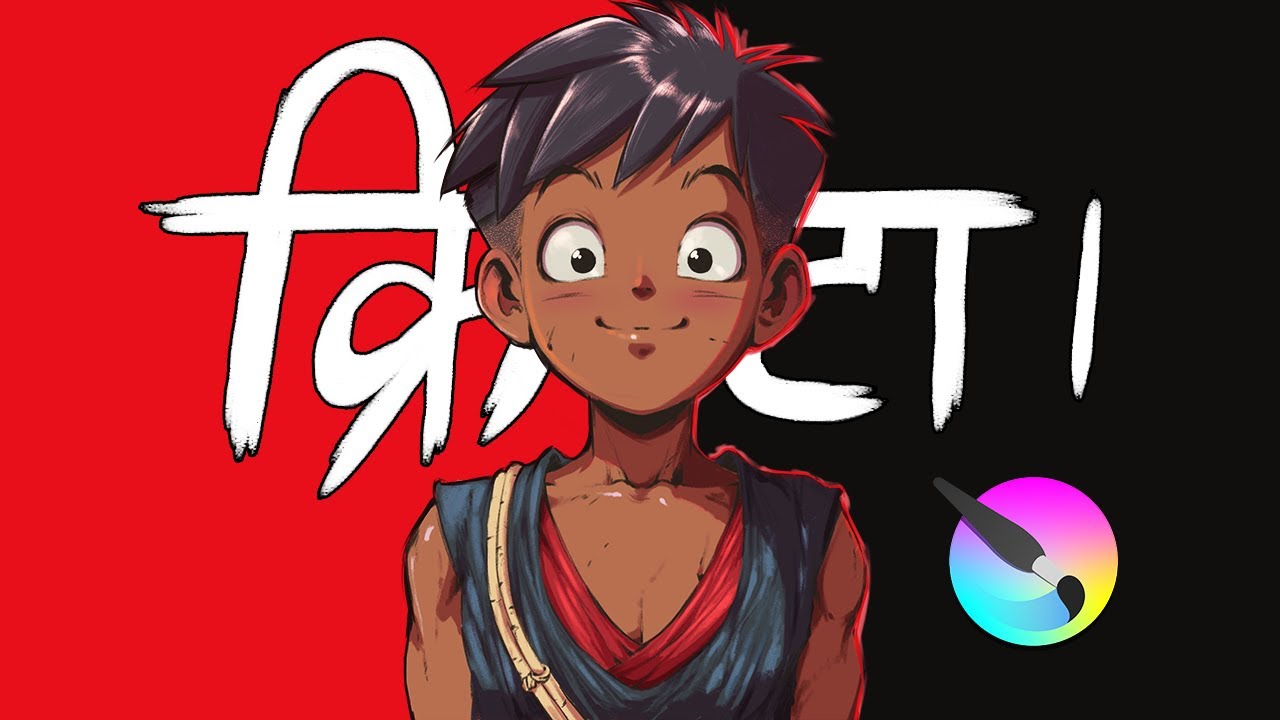 How to design characters in krita easy #krita #sketches #art # ...