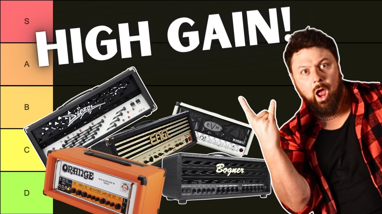 HIGH GAIN Amp Tier Ranking List! - YouTube