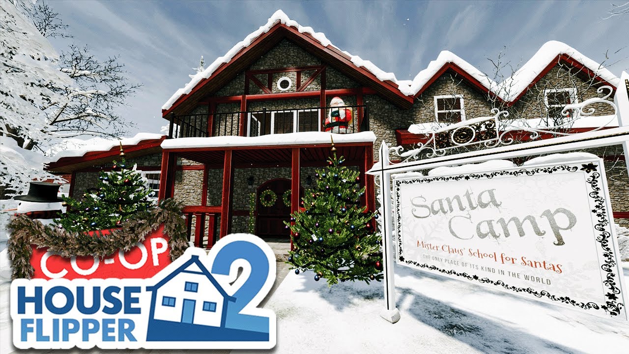 Santa Camp in Pinnacove 🎅 Building Santa’s Boot Camp! | House Flipper 2 ...
