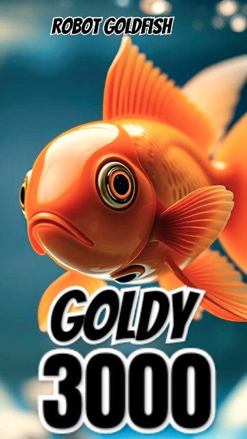“Meet Goldy 3000—The Robot Goldfish That Feels Real! - YouTube