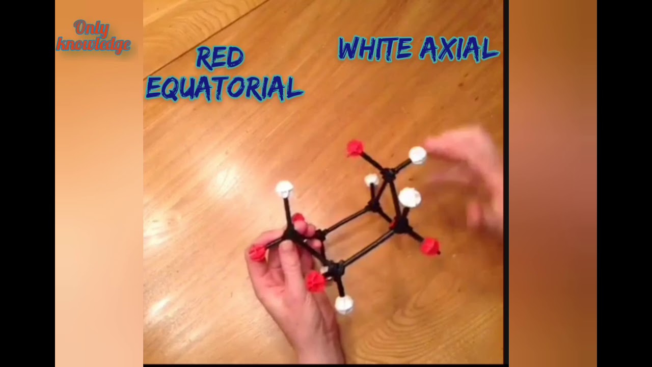 the chair flip converts all axial groups to equatorial ones, and vice ...