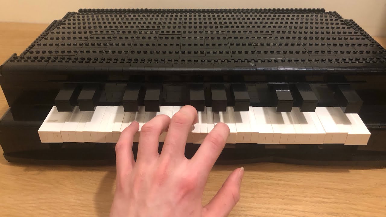 I built a working LEGO piano - YouTube