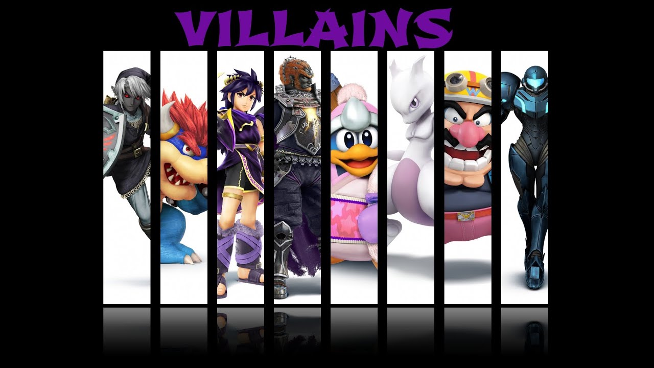 The Villains ~ A Smash 4 Wii U Montage - YouTube