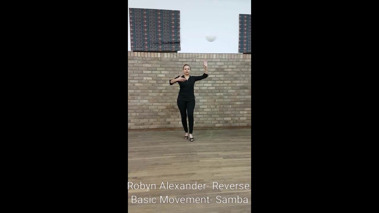 Robyn Alexander Reverse Basic Movement Samba - YouTube