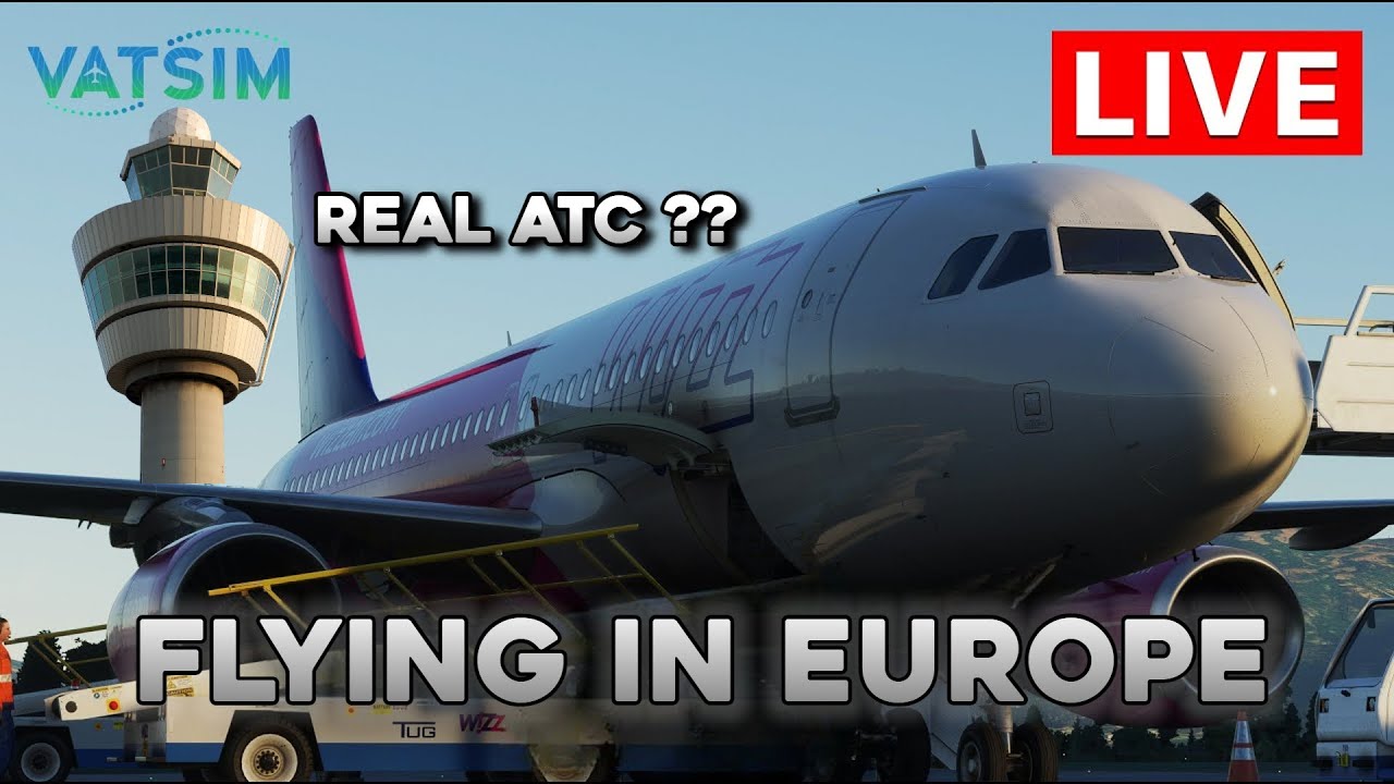 [FACECAM] Flying Airbus A320 NEO With Real ATC & Pilots within EUROPE ...