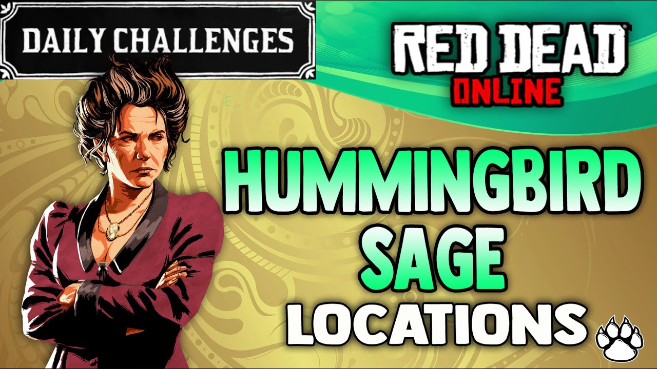 Red Dead Online - Hummingbird Sage Location - RDR2 Daily Challenge ...