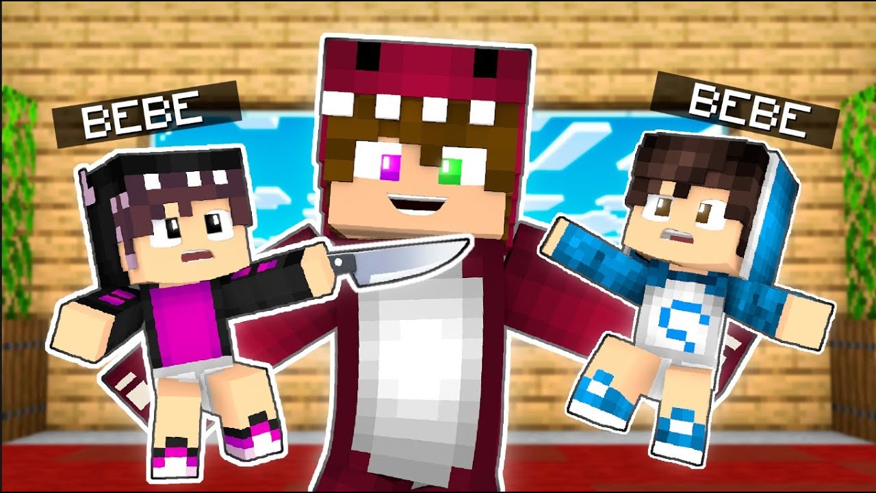 BEBE SPARTA es HIJO de RAPTORGAMER en MINECRAFT 😨 MINECRAFT ROLEPLAY ...